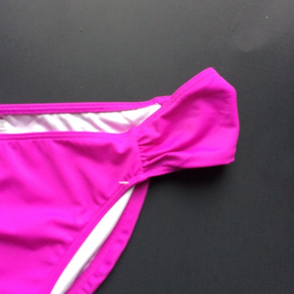 PINK Victoria's Secret | Swim | Nwot Vs Pink Ruched Hipster | Poshmark